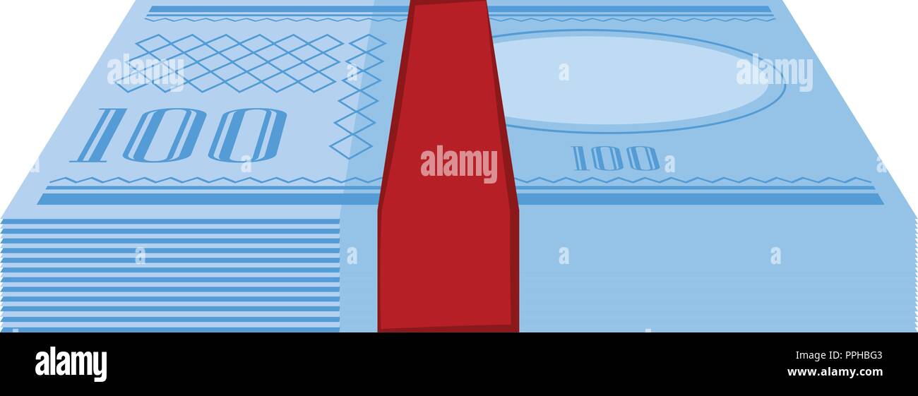 Isolated stack of bills Stock Vector Image & Art - Alamy