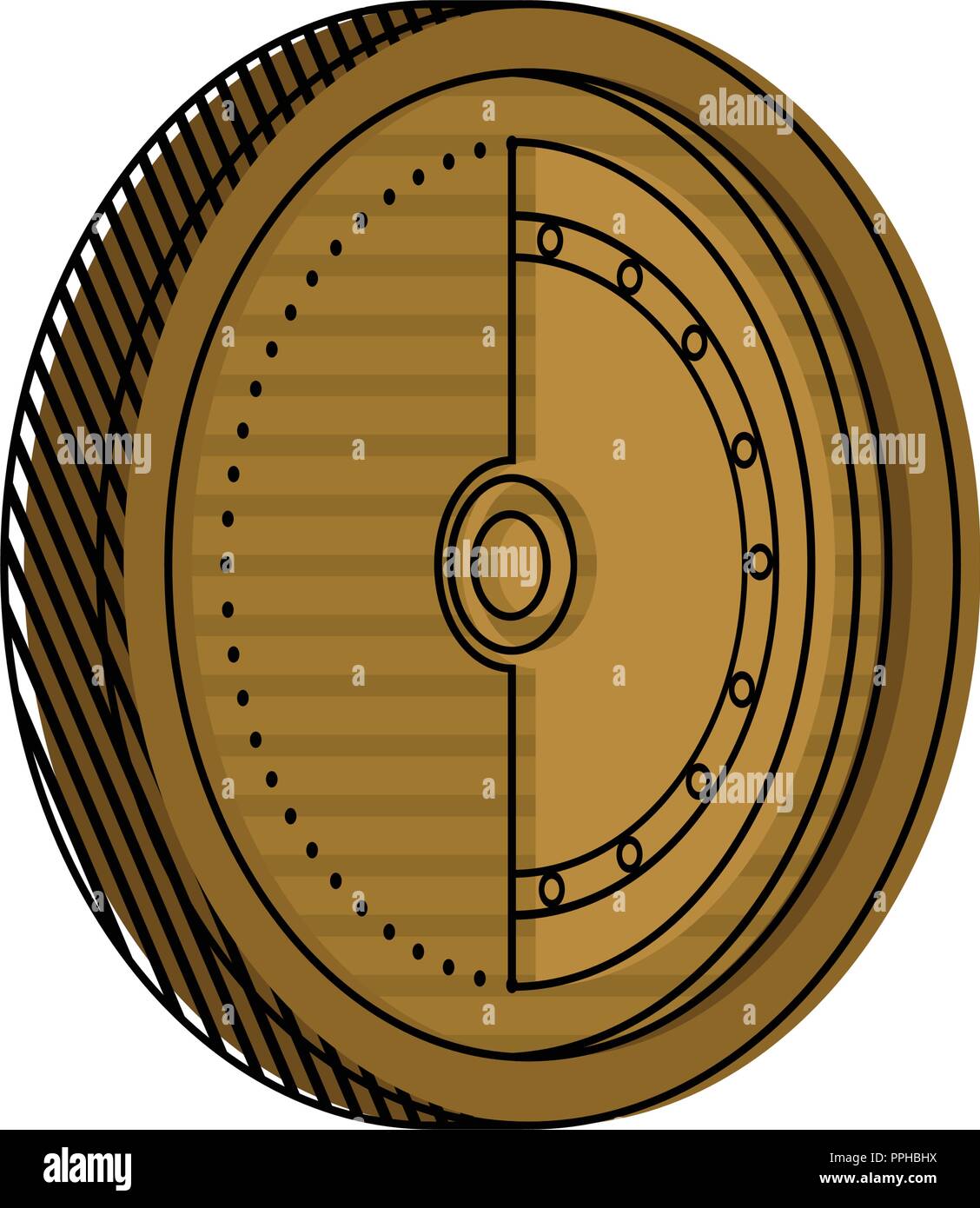 Isolated copper coin icon Stock Vector Image & Art - Alamy