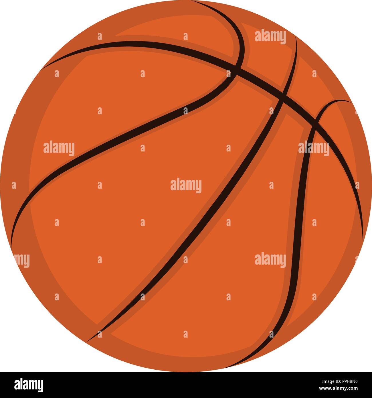 Isolated basketball ball Stock Vector Image & Art - Alamy