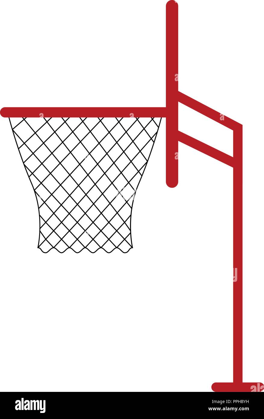 Isolated basketball net icon Stock Vector Image & Art - Alamy