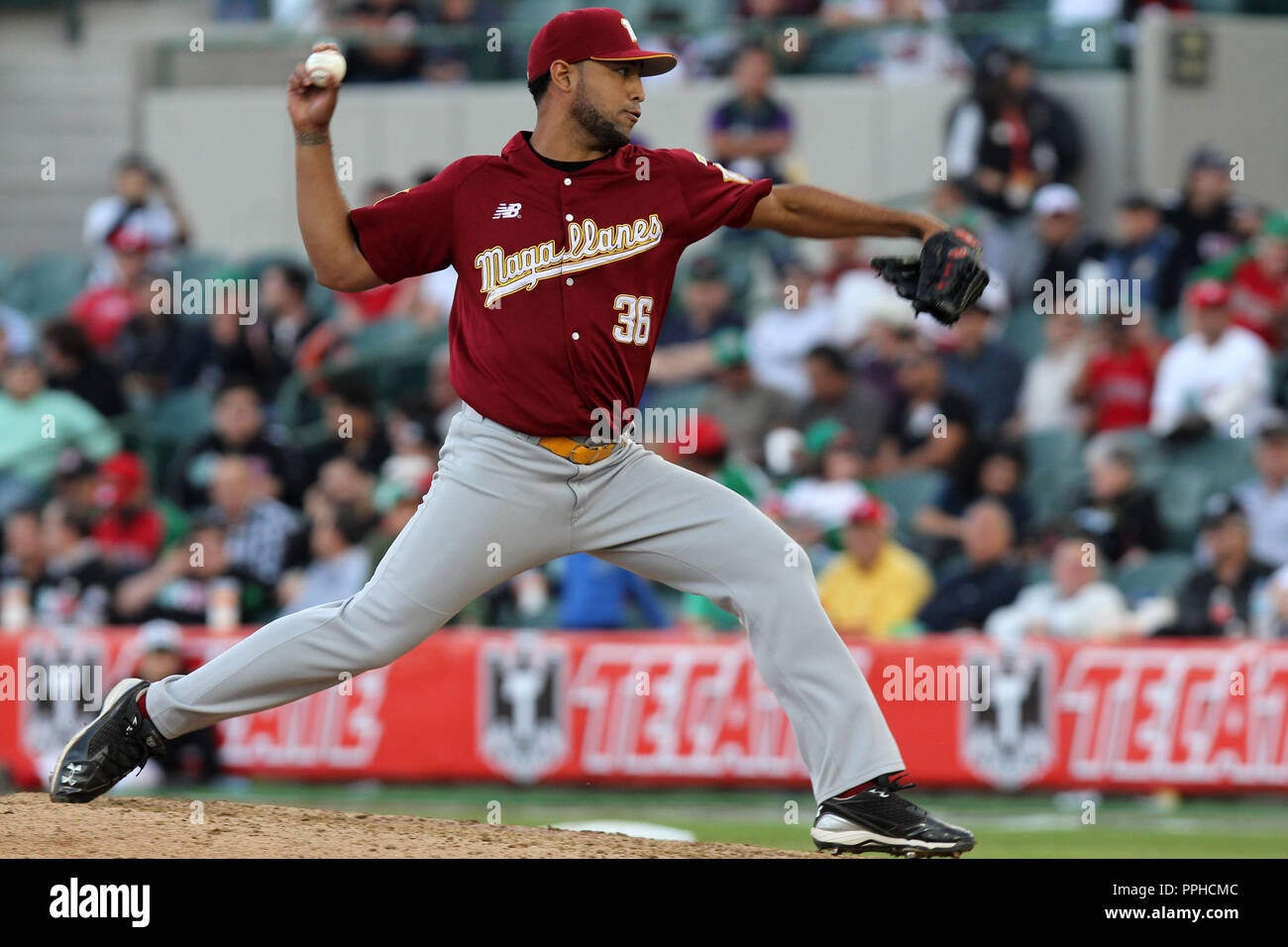 HERMOSILLO, Son. February 1, 2013. Cole McCurry of Venezuela during the ...