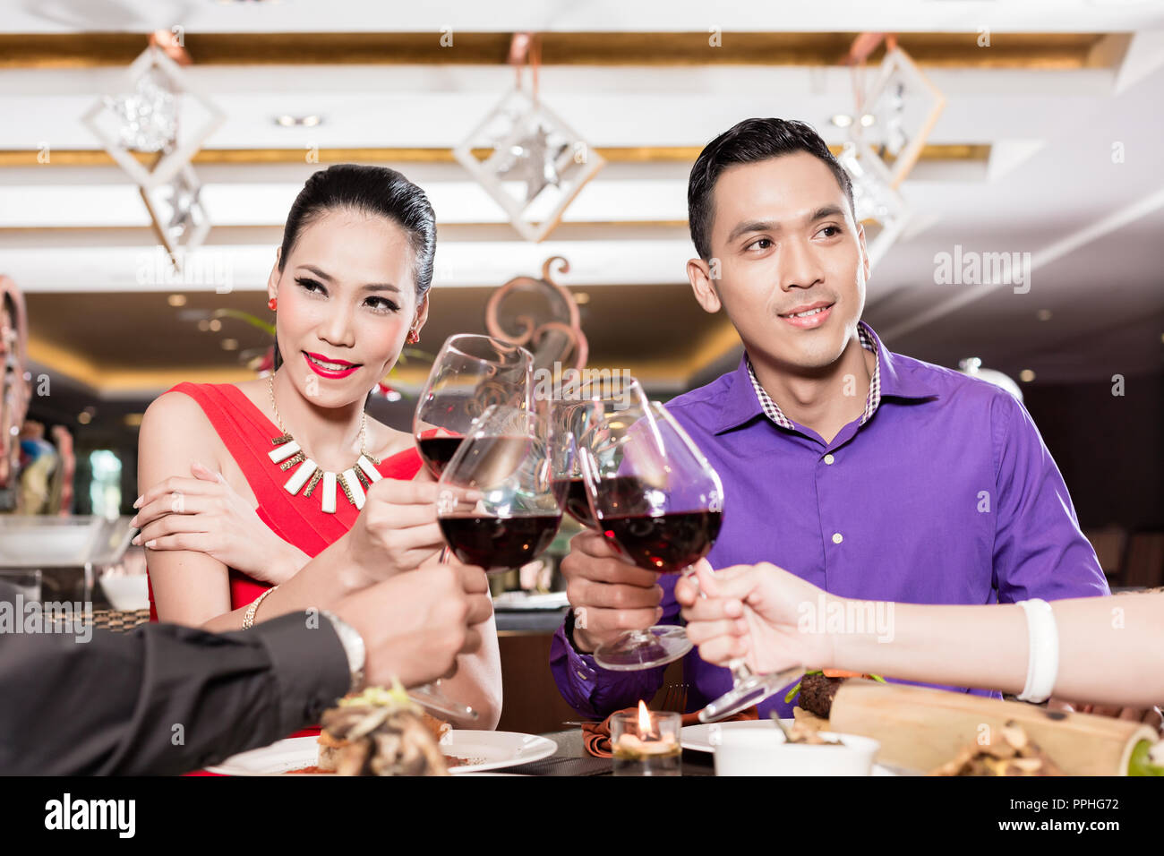 Cheerful toast hi-res stock photography and images - Alamy