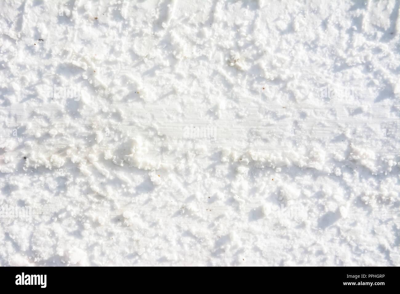 Road in winter, texture of snow and track of tyres Stock Photo - Alamy