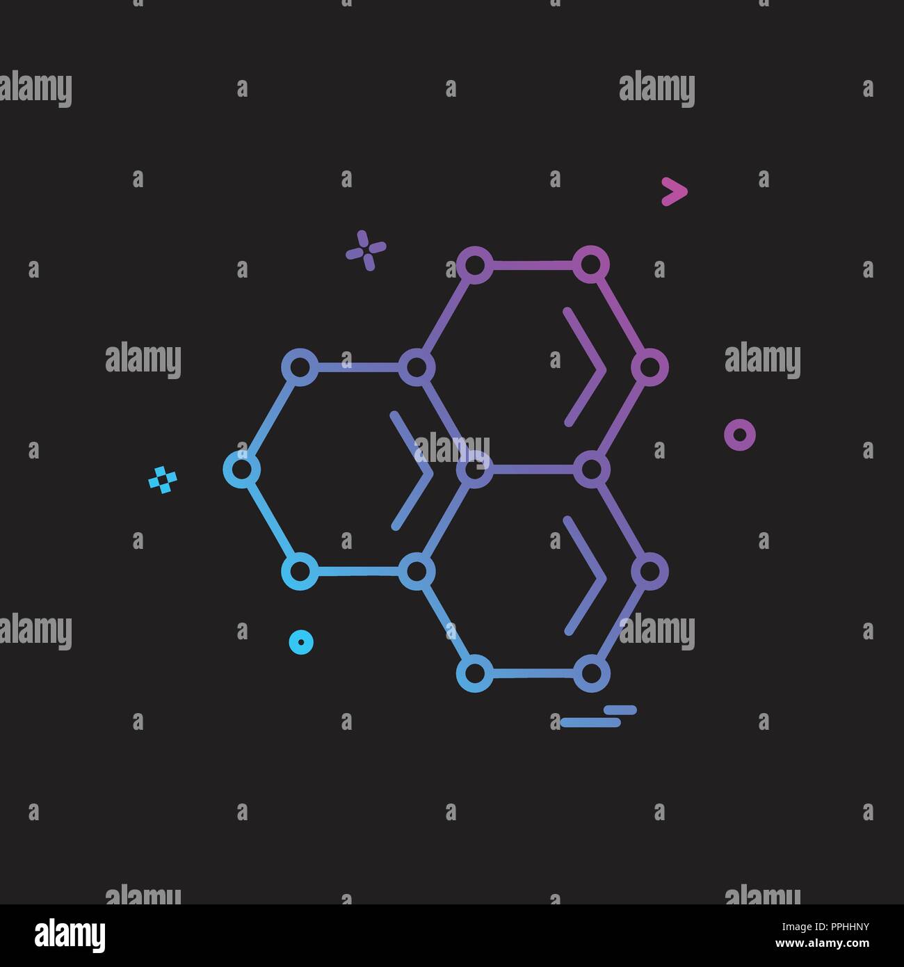 Cells icon design vector Stock Vector Image & Art - Alamy