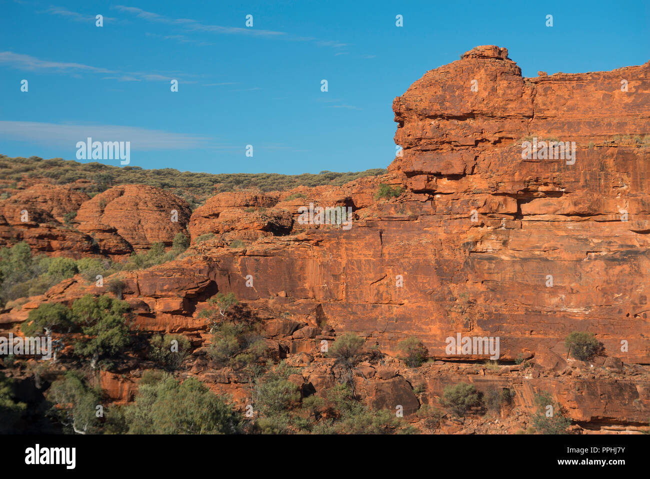 Kings Canyon, Watarrka National Park, Nothern Territory Australia Stock ...
