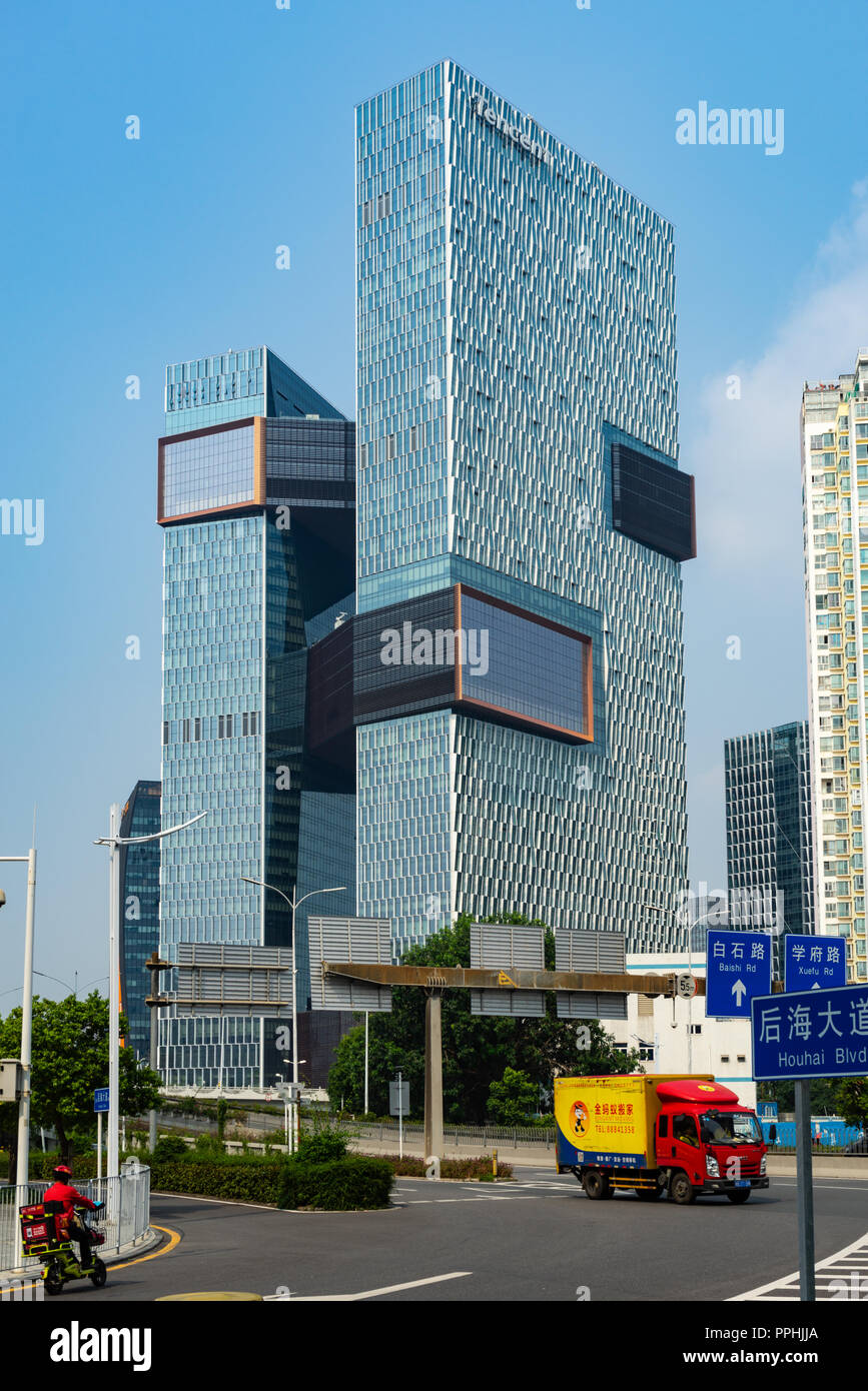 Tencent headquarters in shenzhen china hi-res stock photography and ...