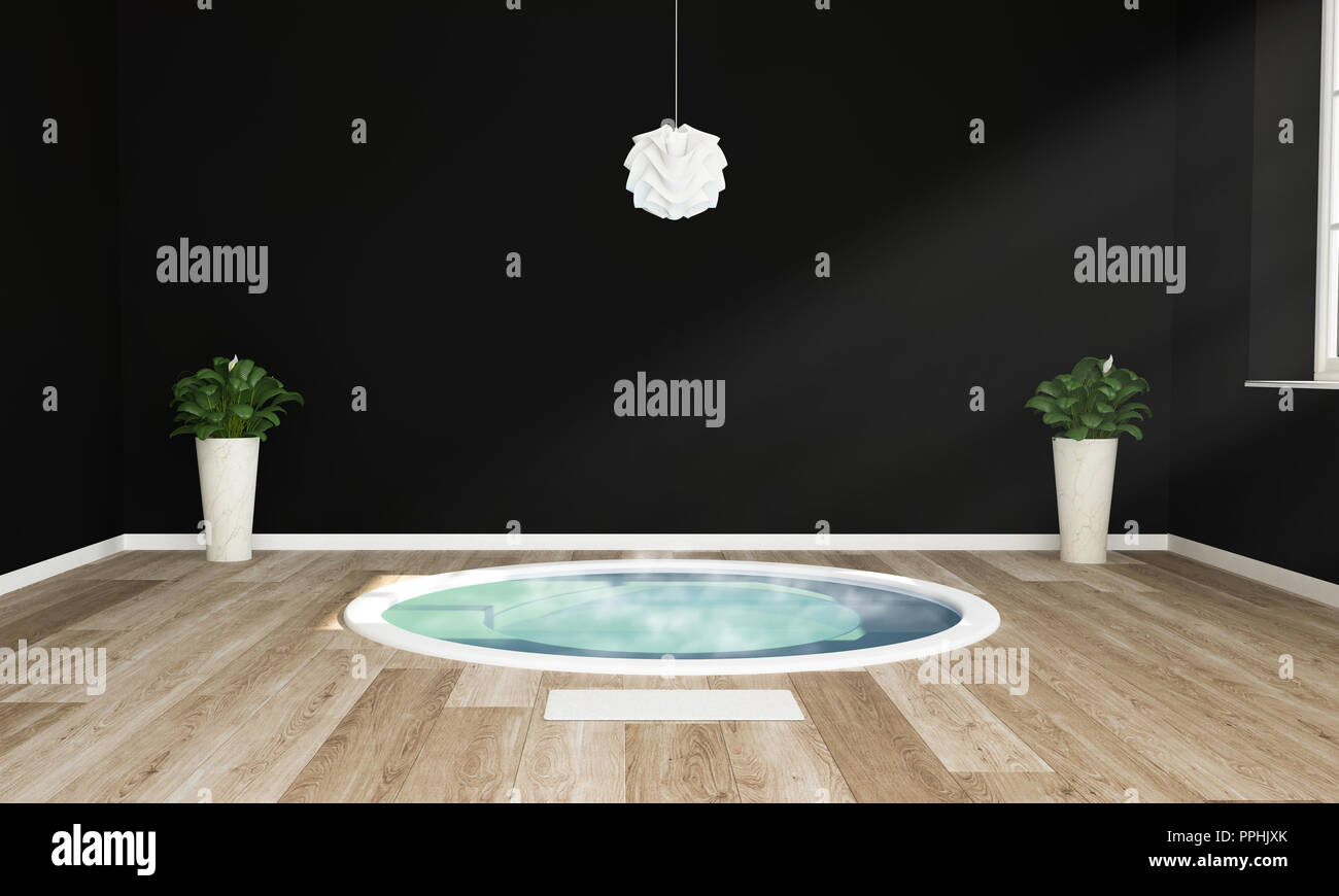 3d rendering of a jacuzzi Stock Photo - Alamy