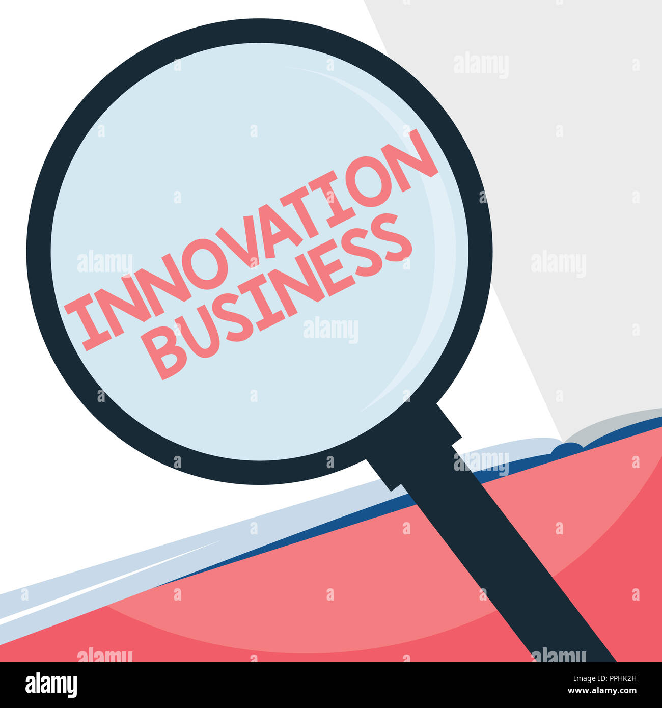 Handwriting text writing Innovation Business. Concept meaning Introduce ...