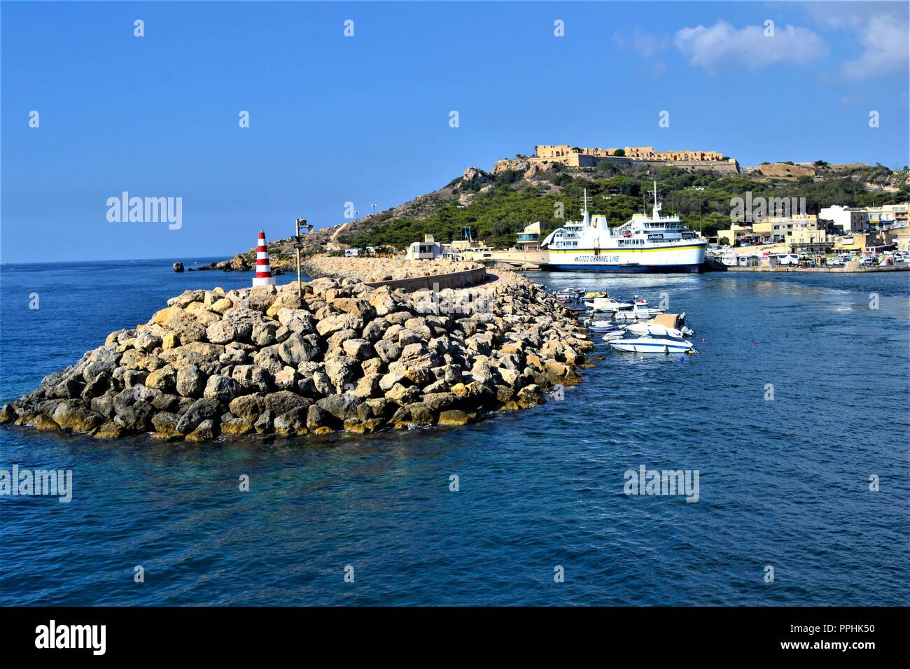 Mgarr harbour hi-res stock photography and images - Alamy
