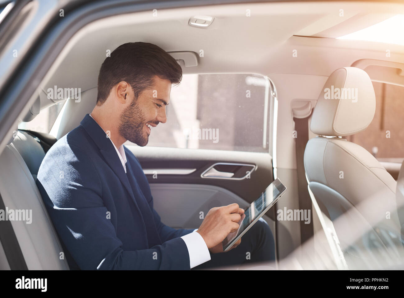 Car businessman hi-res stock photography and images - Alamy