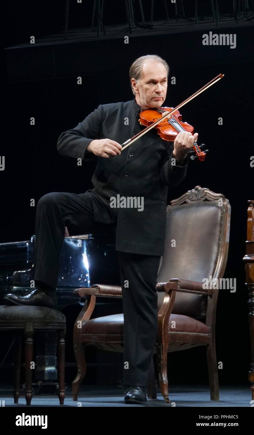 September 14, 2018. - Russia, Moscow. - The Vakhtangov Theatre ...