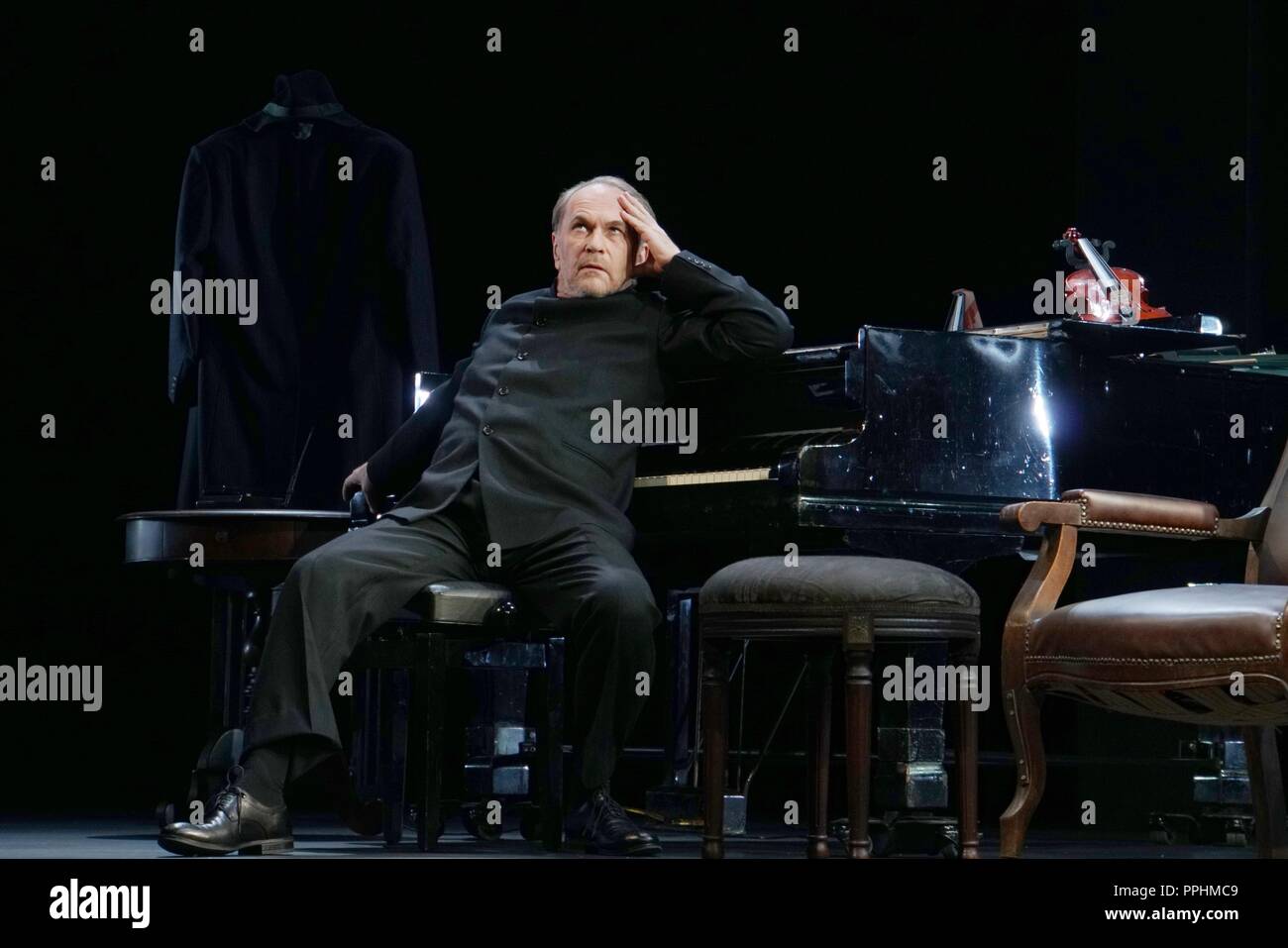 September 14, 2018. - Russia, Moscow. - The Vakhtangov Theatre ...