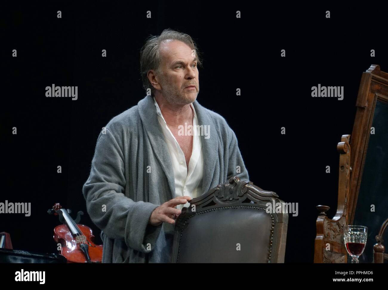 September 14, 2018. - Russia, Moscow. - The Vakhtangov Theatre ...