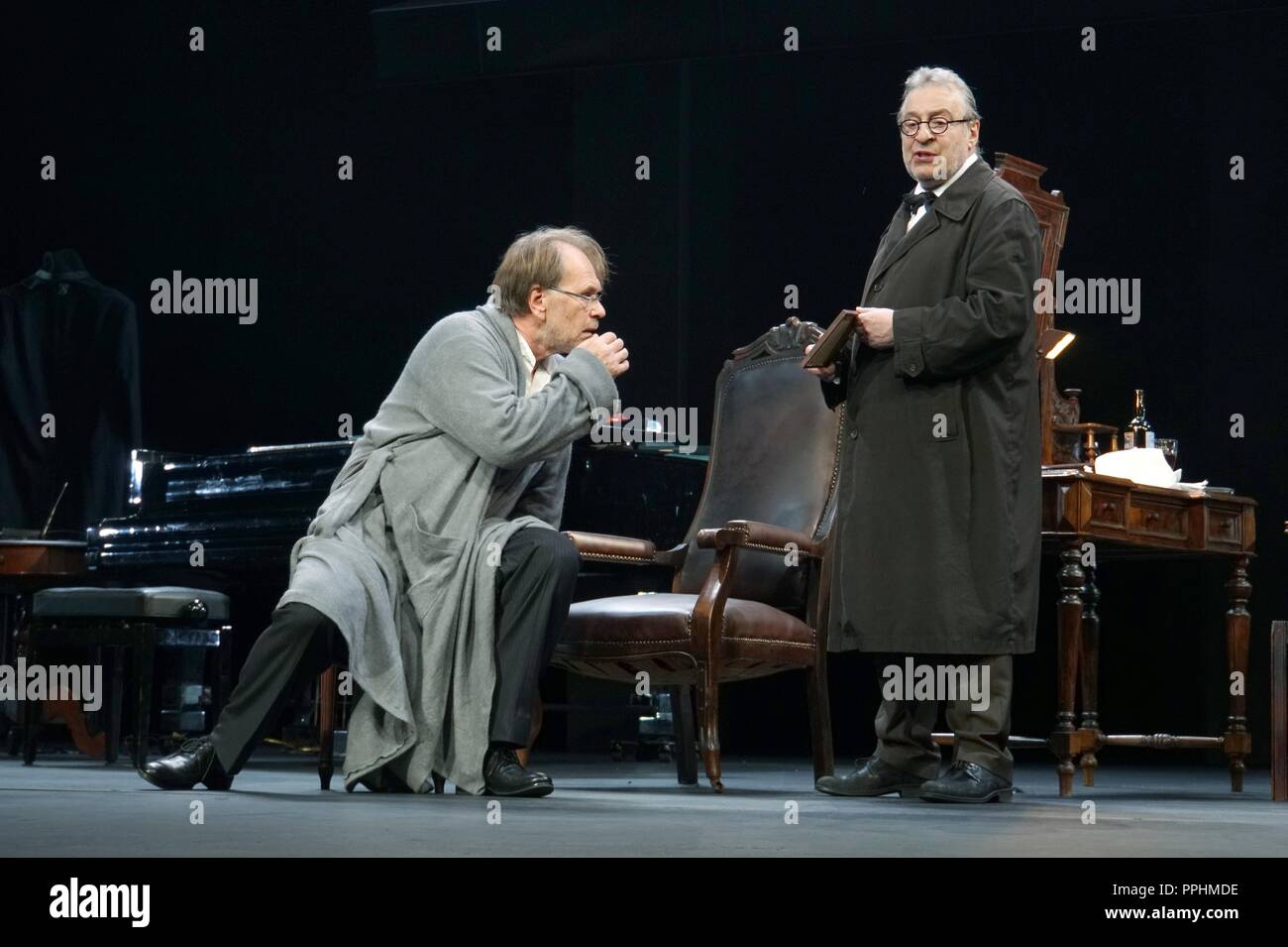 September 14, 2018. - Russia, Moscow. - The Vakhtangov Theatre ...