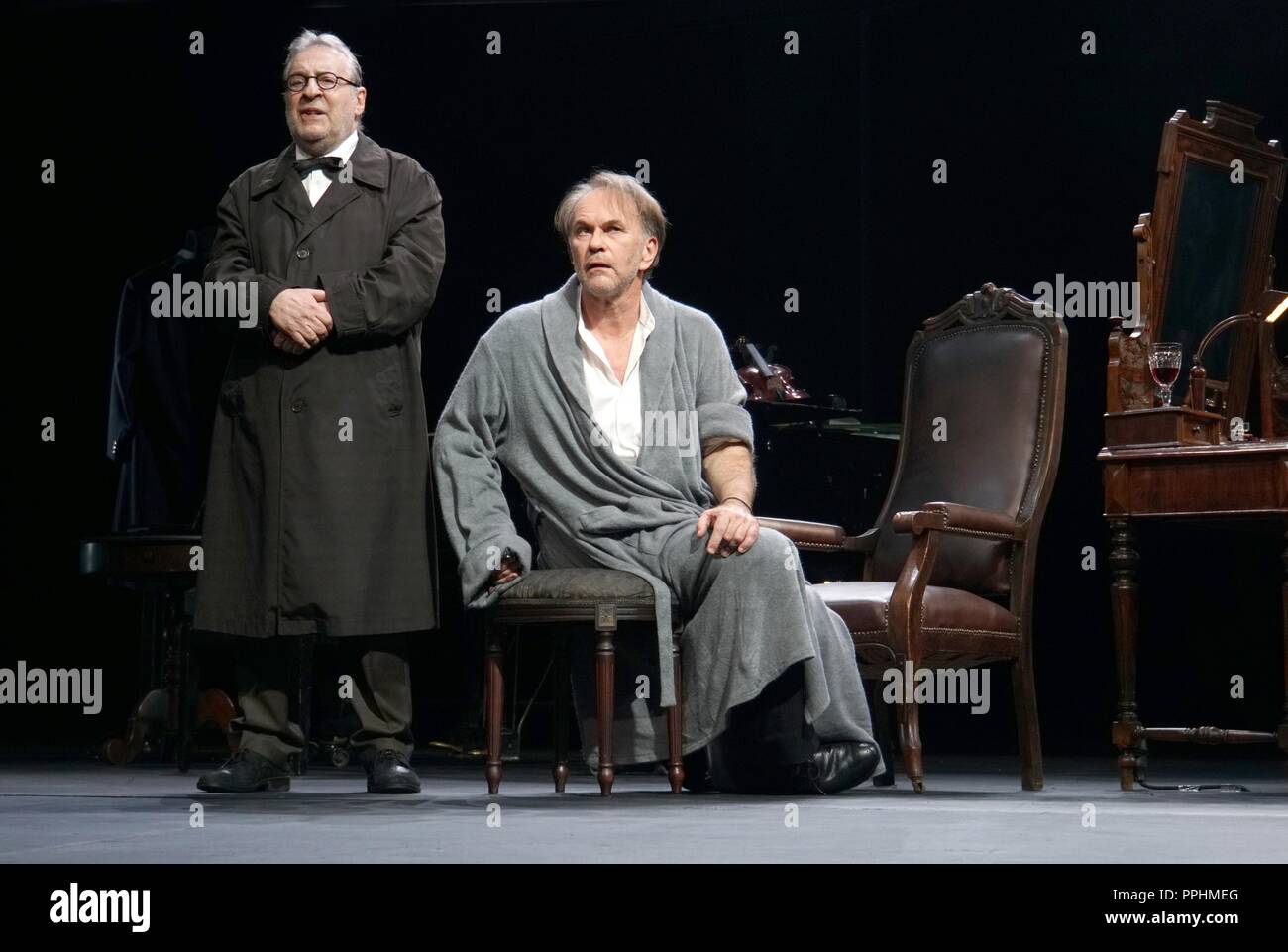 September 14, 2018. - Russia, Moscow. - The Vakhtangov Theatre ...