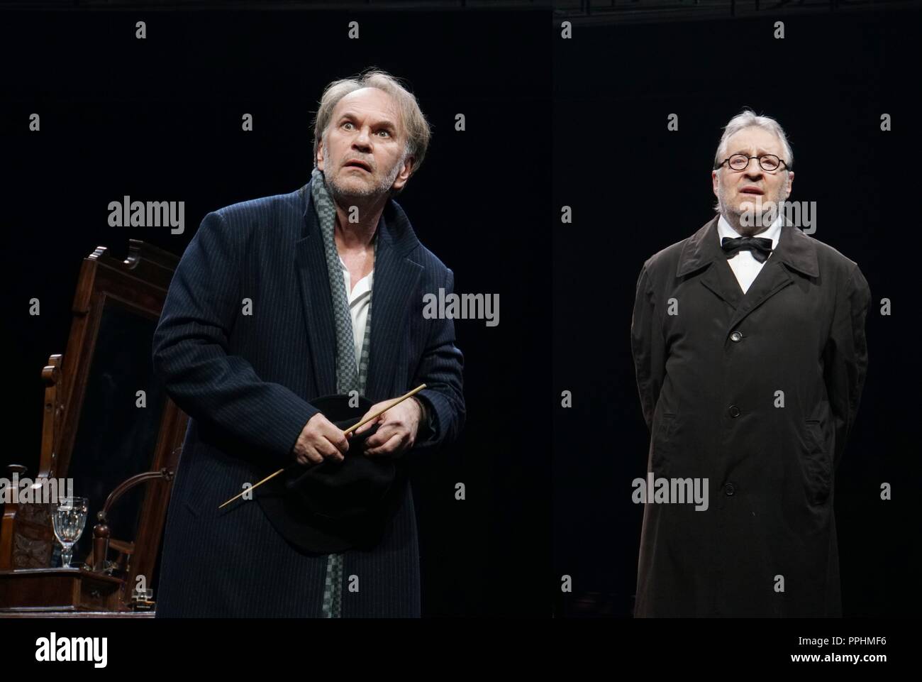 September 14, 2018. - Russia, Moscow. - The Vakhtangov Theatre ...