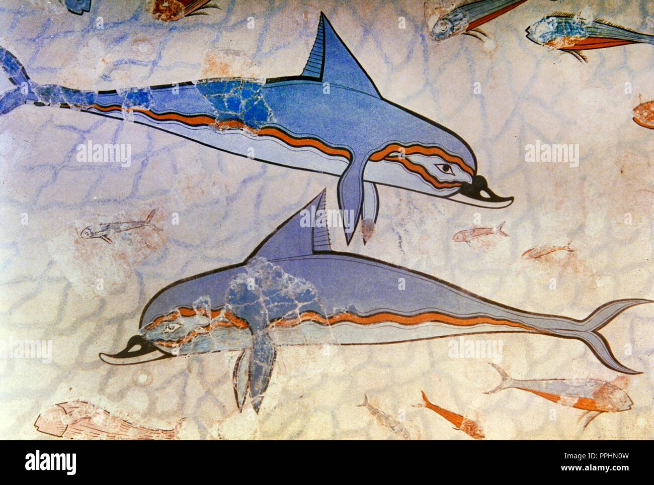 Aegean art dolphins hi-res stock photography and images - Alamy