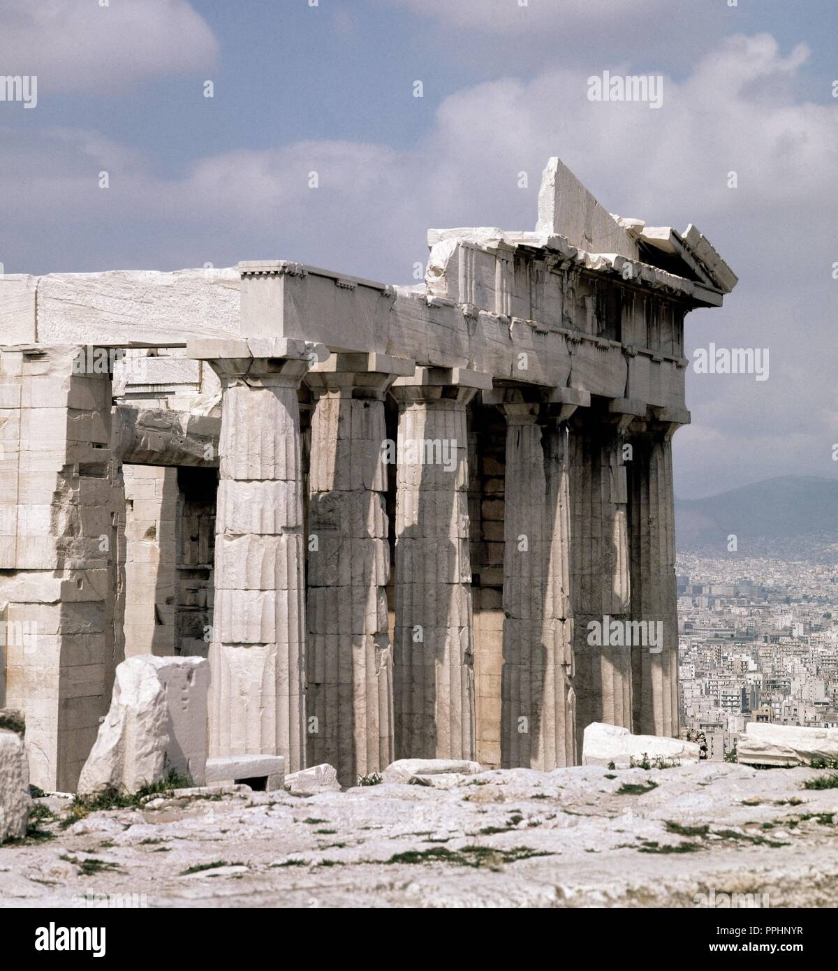 EL PARTENON - TEMPLO DORICO CONSTRUIDO EN LA ACROPOLIS DE ATENAS ENTRE ...