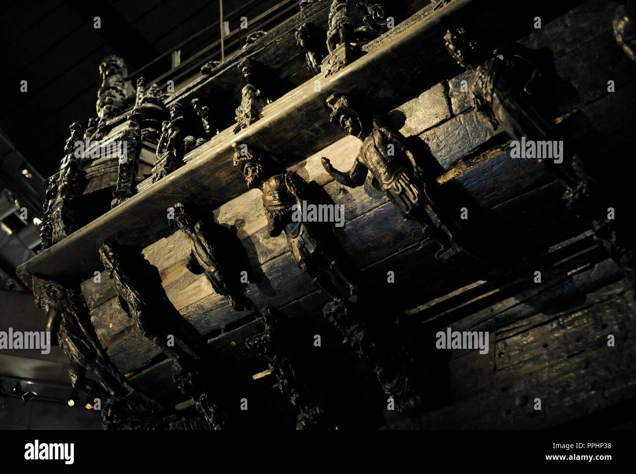 Warship Vasa. Built at 1626-1628 on the orders of the King of Sweden ...