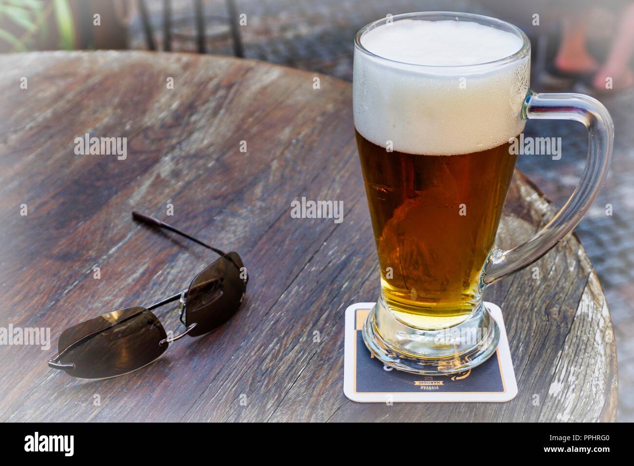Craft beer on a table hi-res stock photography and images - Alamy