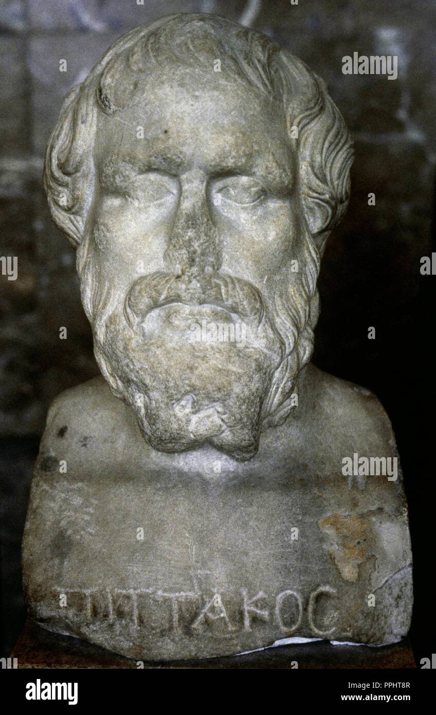 Pittacus of mytilene hi-res stock photography and images - Alamy