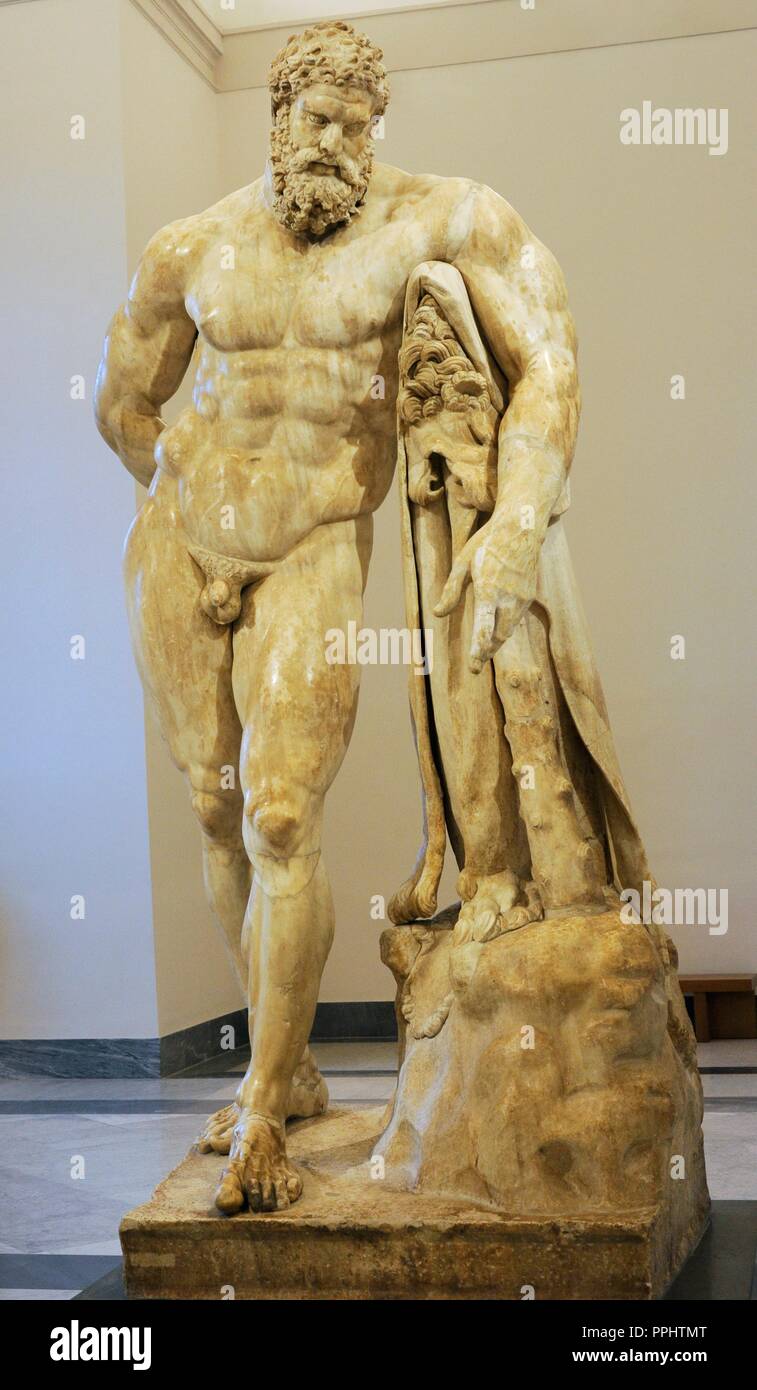 Heracles at rest hi-res stock photography and images - Alamy