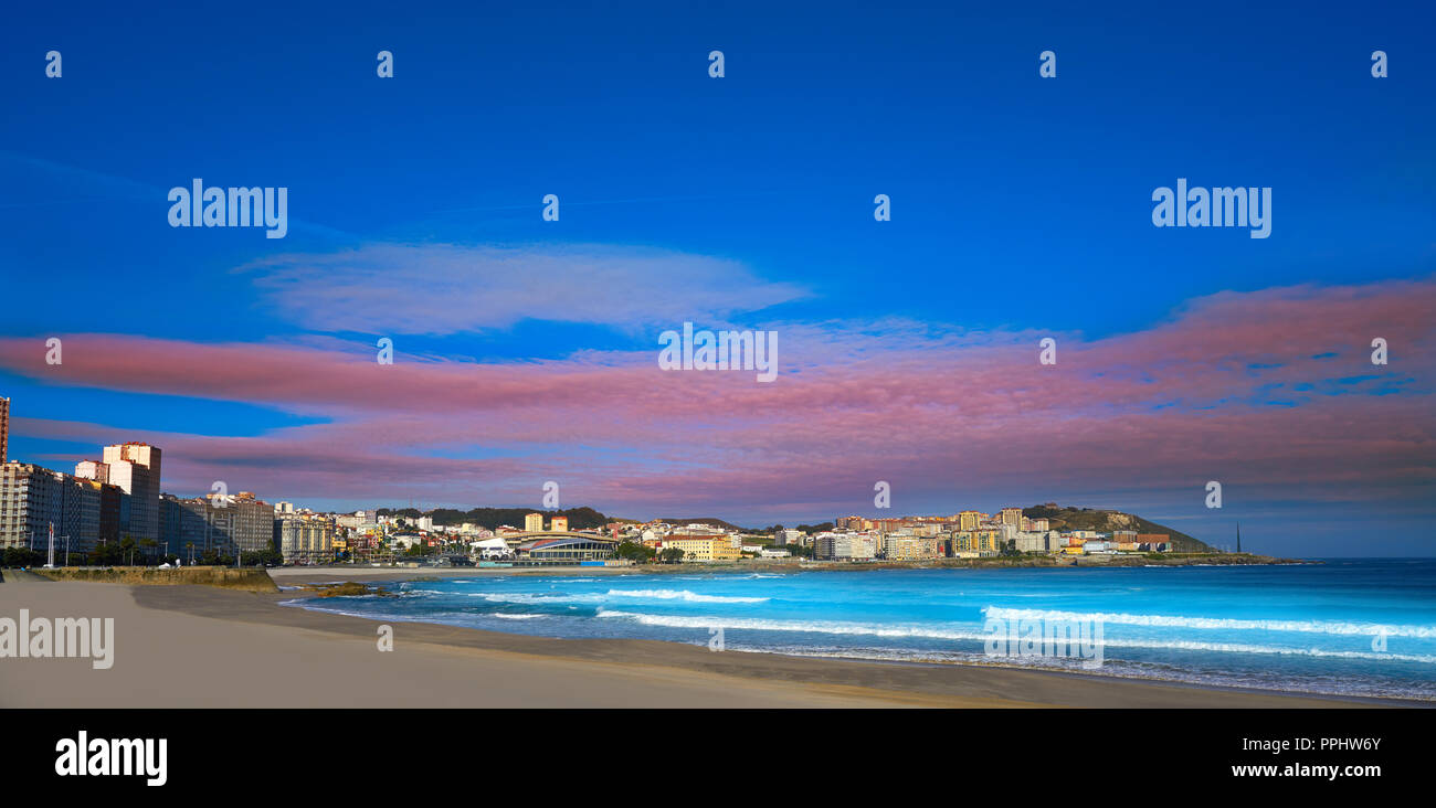 Riazor beach la coruña hi-res stock photography and images - Alamy