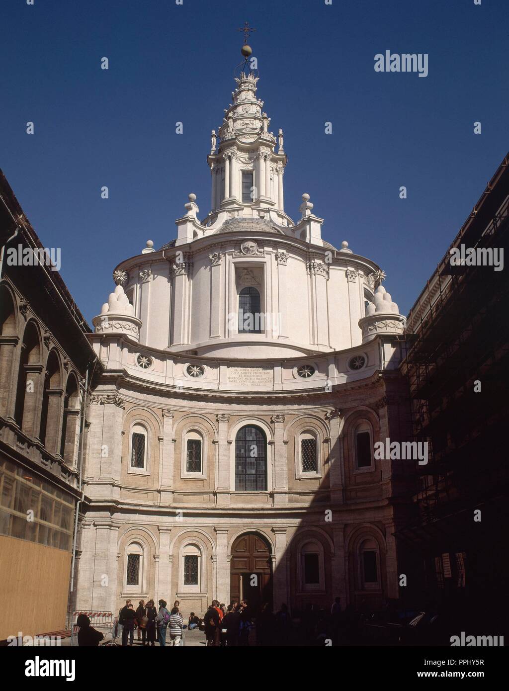 FACHADA PRINCIPAL DE LA IGLESIA DE SAN IVO - 1643/1660. Author ...