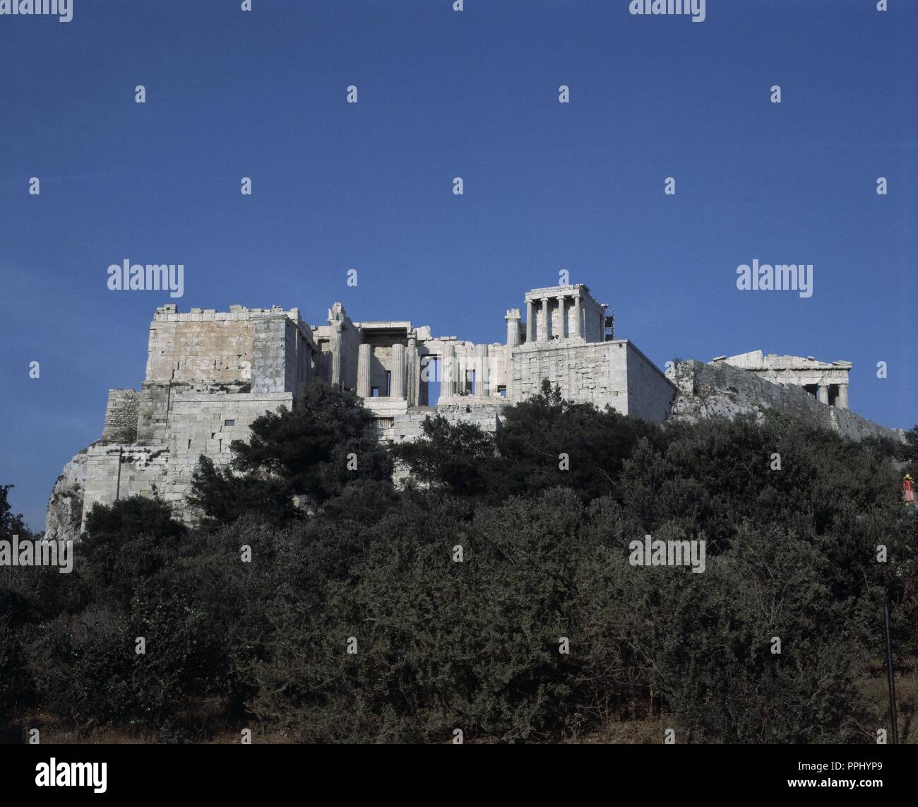 VISTA DE LA ACROPOLIS DE ATENAS. Location: ACROPOLIS. GREECE Stock ...