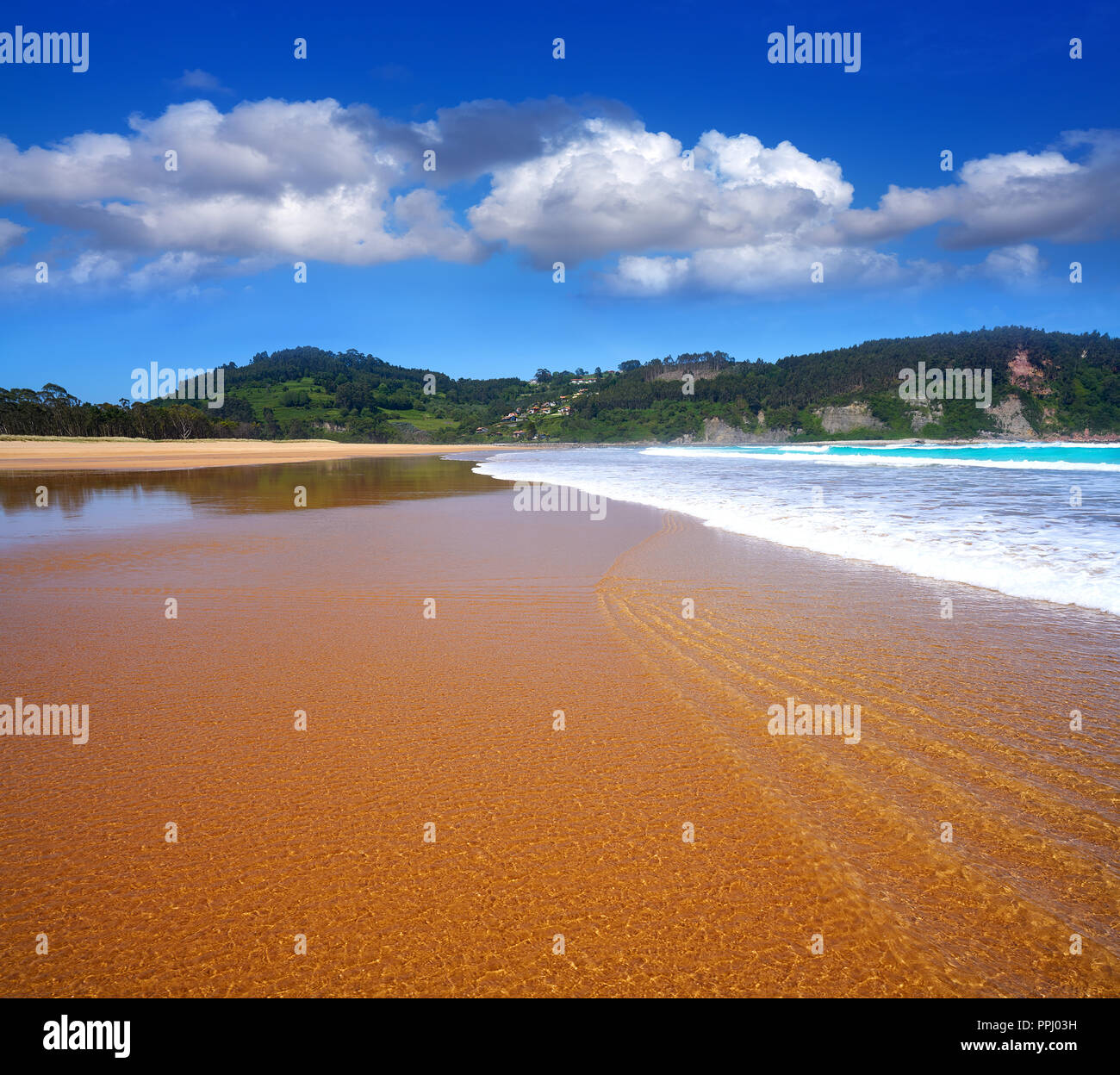 Asturias beach rodiles hi-res stock photography and images - Alamy
