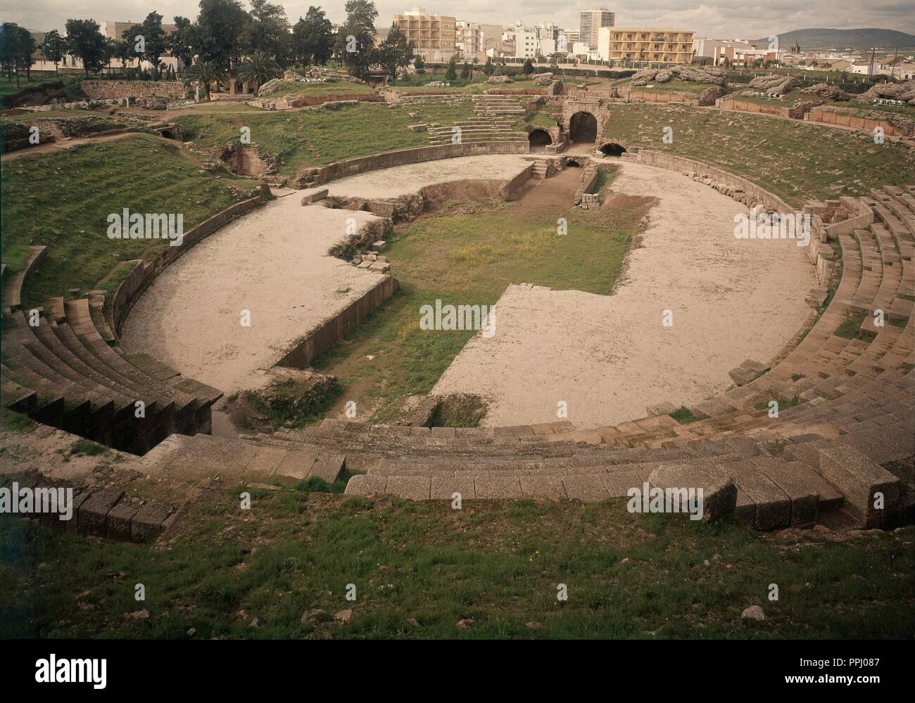 Anfiteatro romano de merida hi-res stock photography and images - Alamy