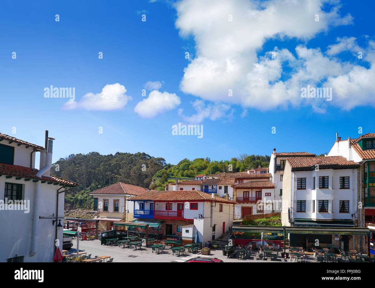 Tazones beach and village hi-res stock photography and images - Alamy