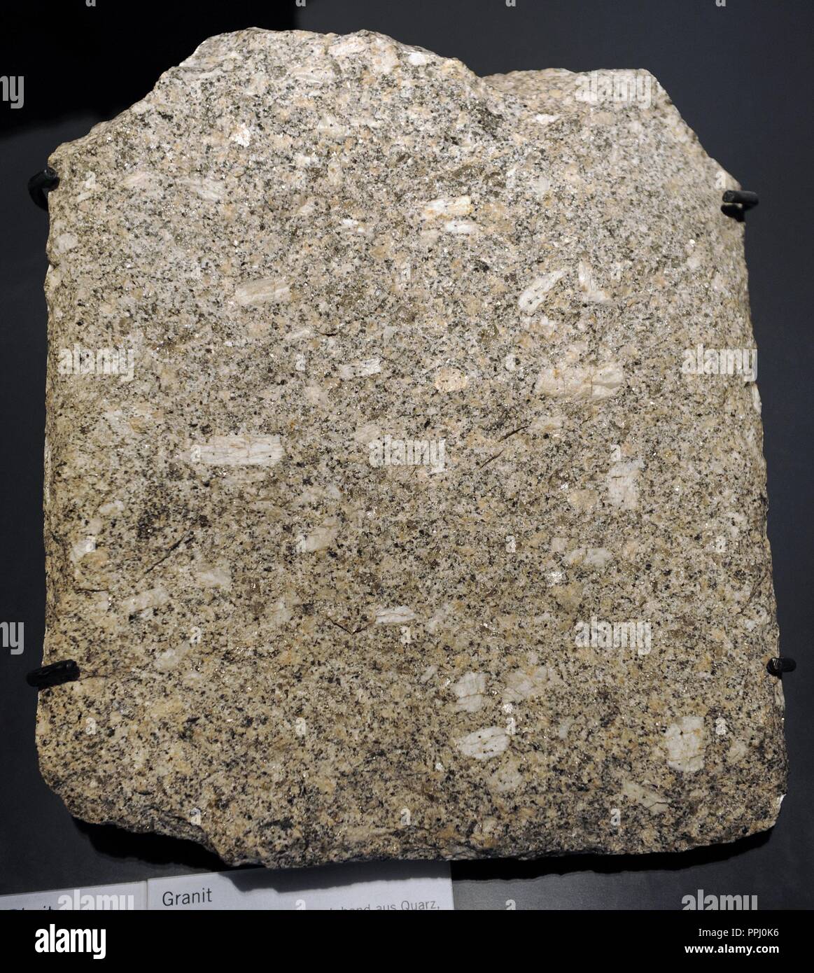 Granite. Plutonic igneous rock consisting essentially of quartz ...