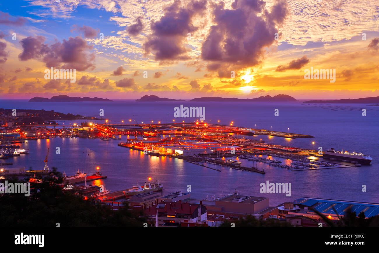 Vigo spain lights hi-res stock photography and images - Alamy
