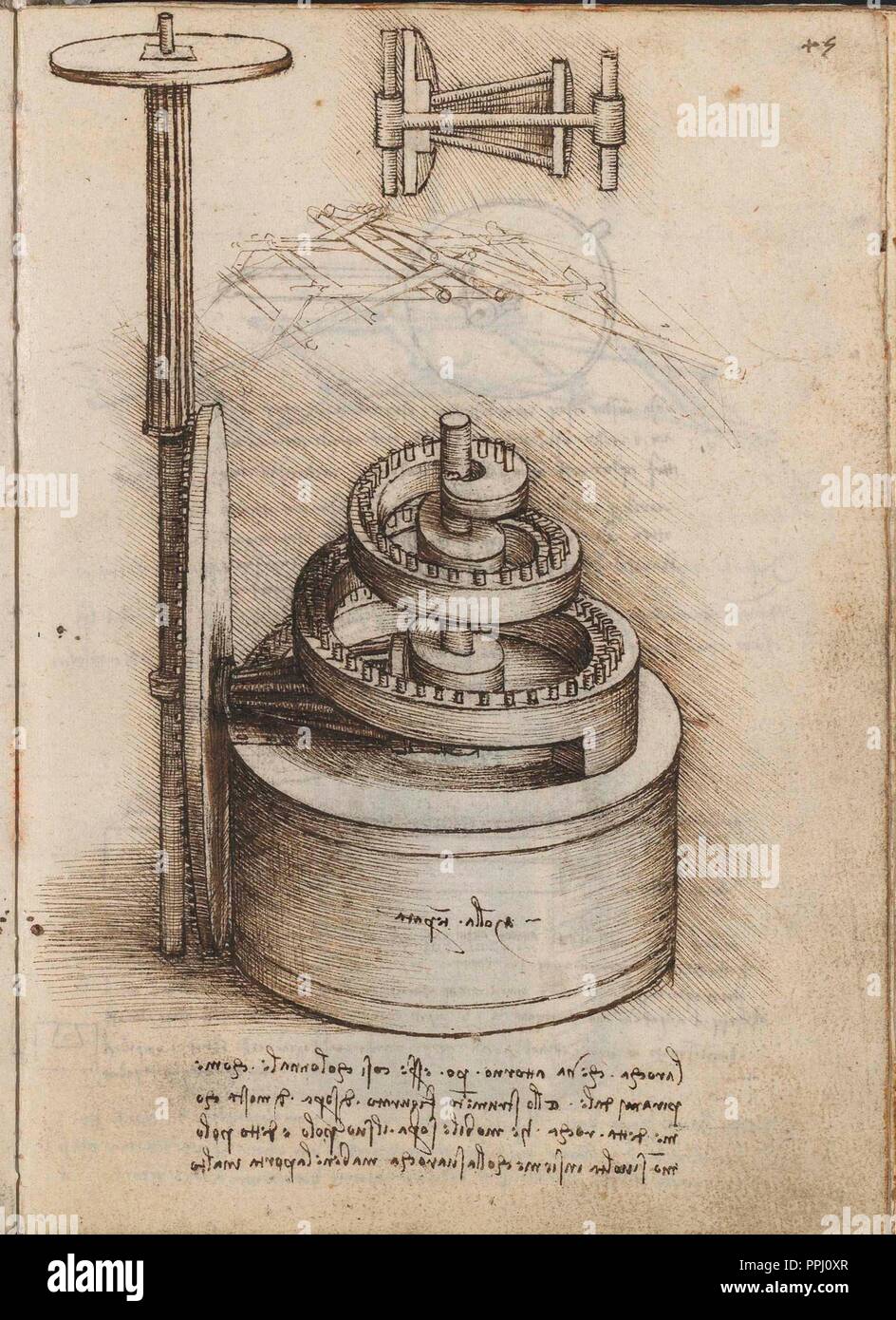 Mirror writing leonardo da vinci hi-res stock photography and images ...