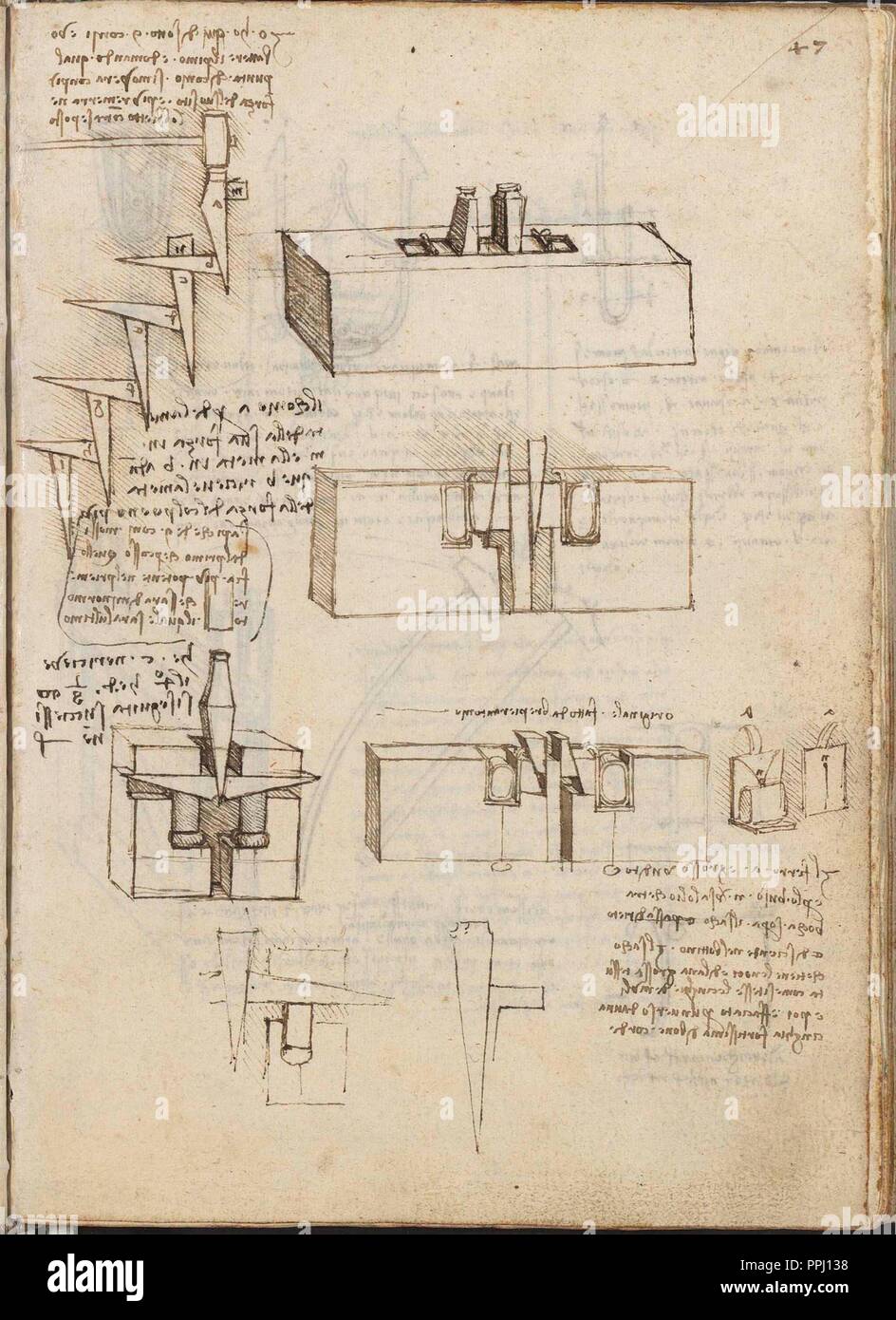 Mirror writing leonardo da vinci hi-res stock photography and images ...