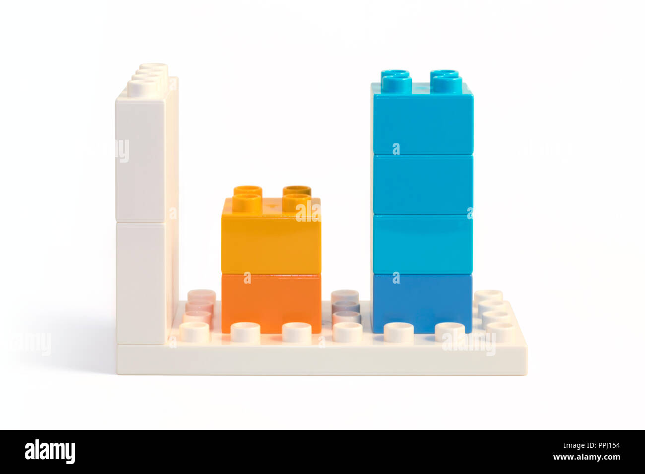 3d column chart hi-res stock photography and images - Alamy