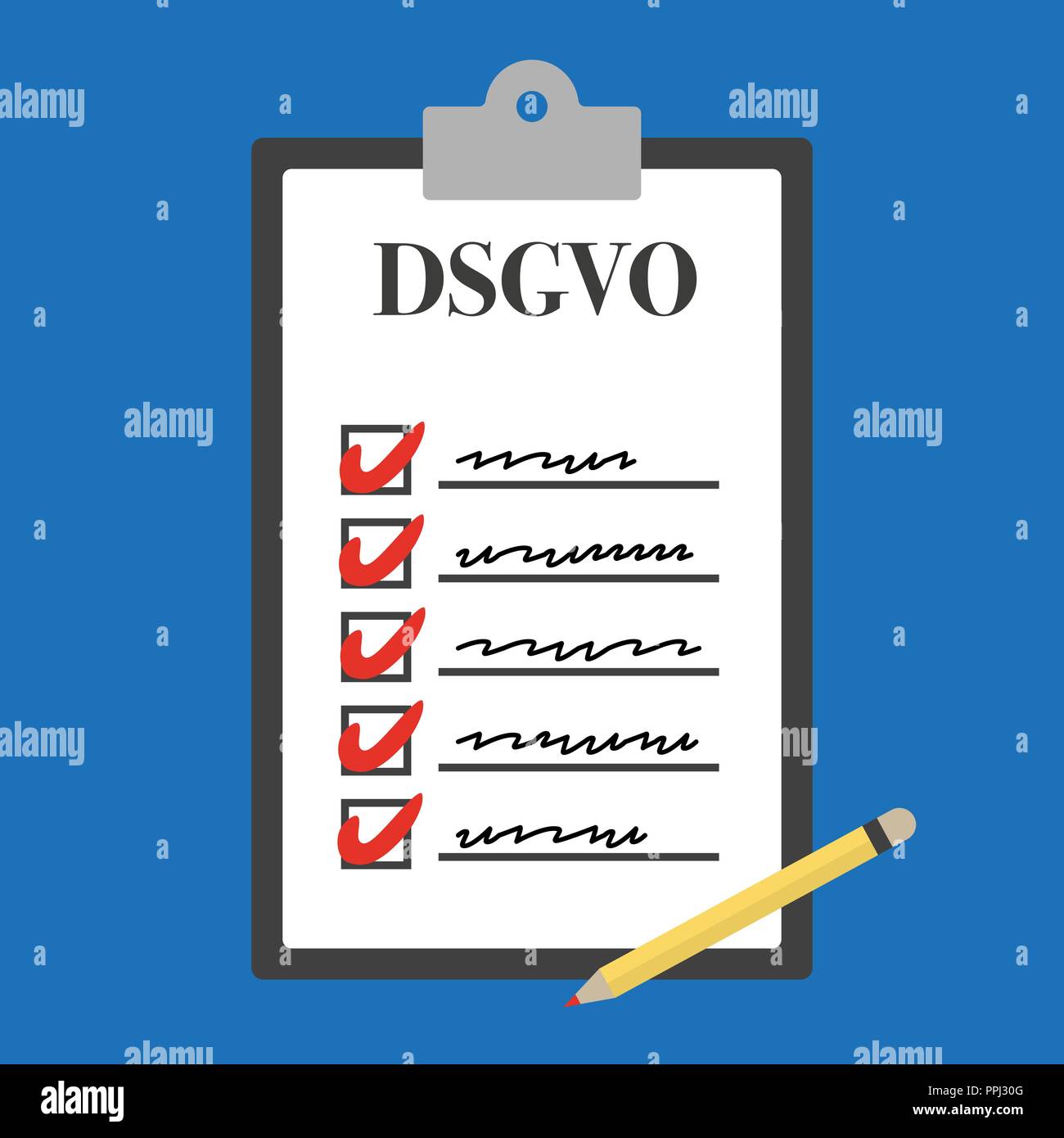 Gdpr data privacy Stock Vector Images - Alamy