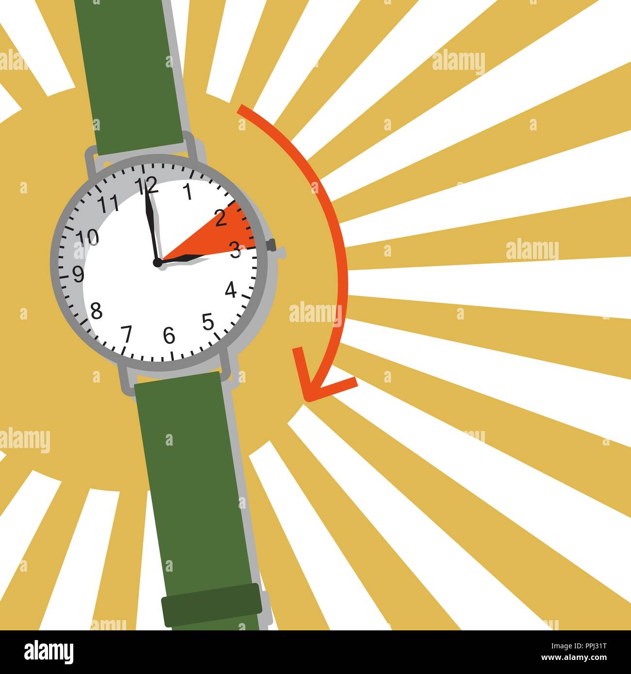 Daylight and summer Stock Vector Images - Alamy