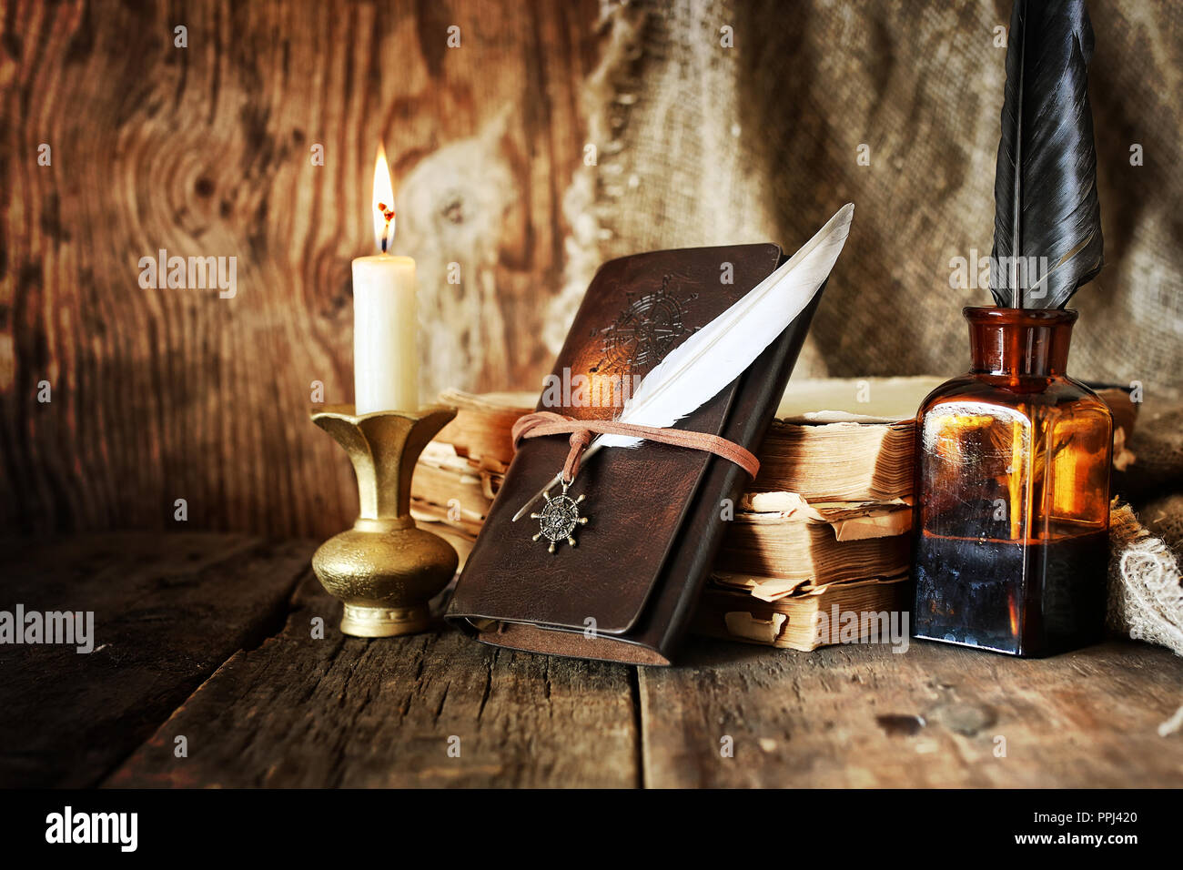 Medieval dagger manuscript hi-res stock photography and images - Alamy