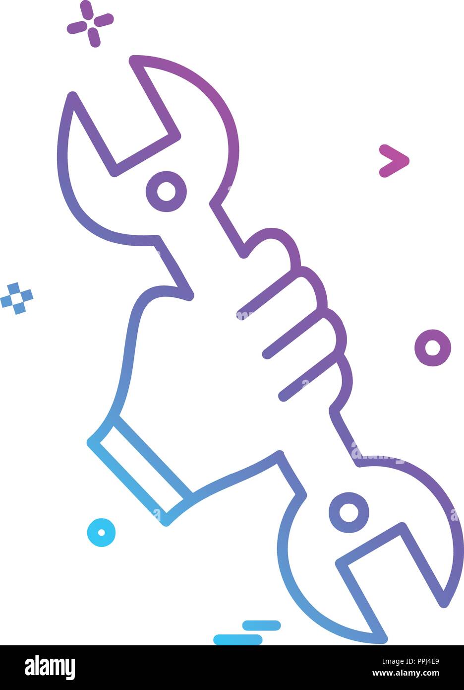 Hardware tools icon design vector Stock Vector Image & Art - Alamy