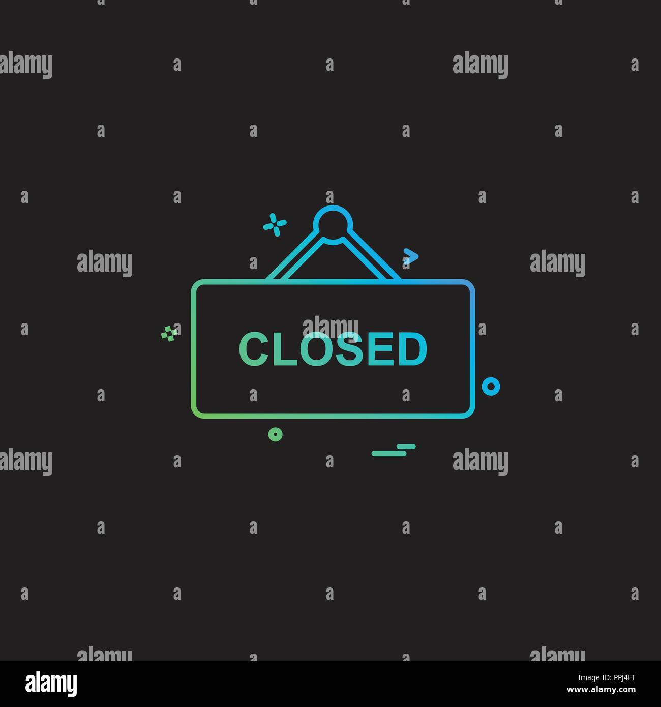 Shop board icon design vector Stock Vector Image & Art - Alamy