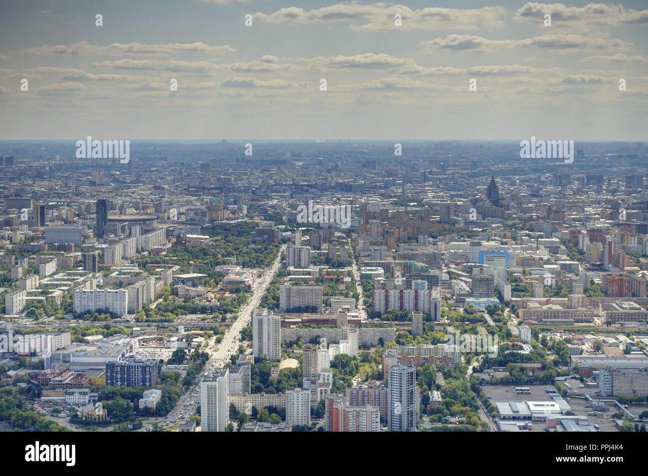 Moscow cityscape, Russia Stock Photo - Alamy