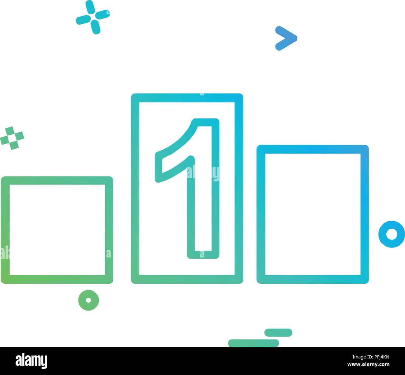 Positions icon design vector Stock Vector Image & Art - Alamy