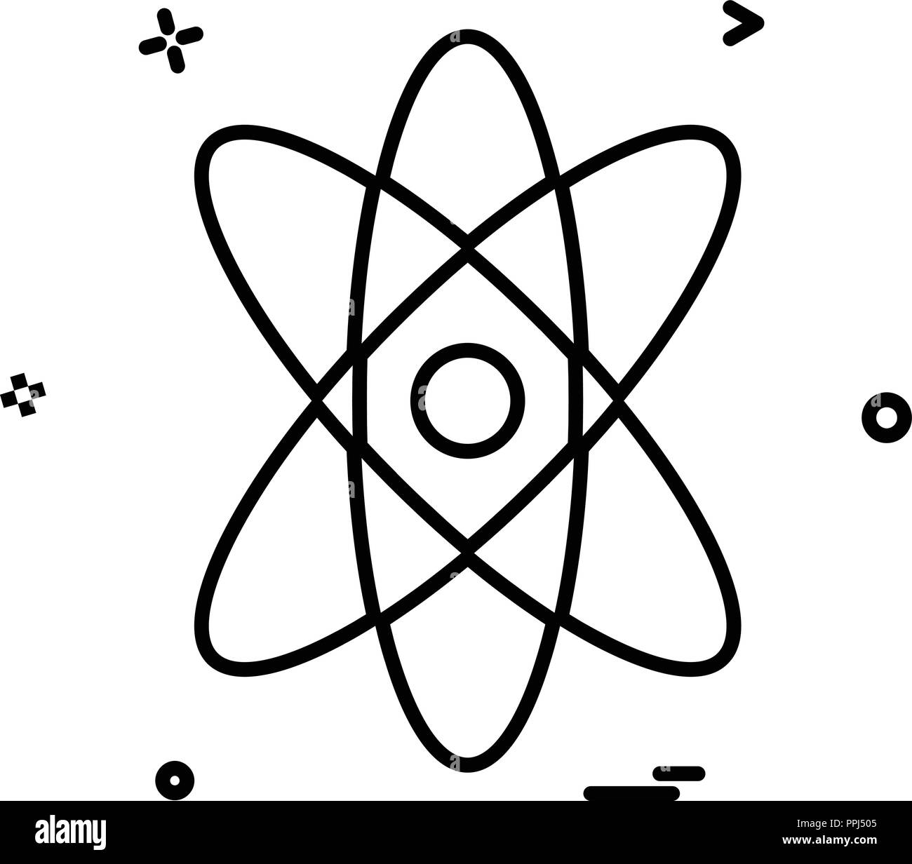 Nuclear icon design vector Stock Vector Image & Art - Alamy