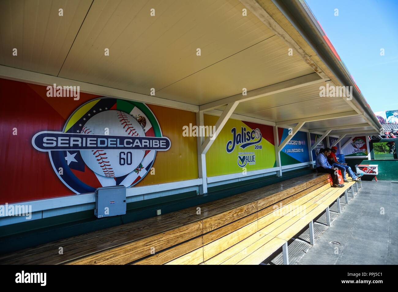 Panoramic view of the Estadio Charros de Jalisco Stadium prior to the ...