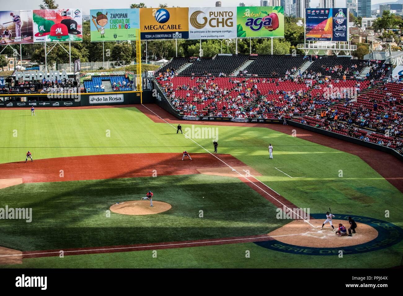 Vista panorámica del estadio Panamericano o Estadio de los Charros de ...
