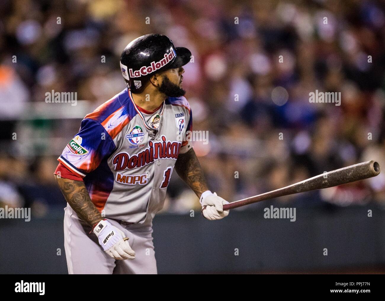 Ronny Rodriguez (15) de Águilas Cibaeñas de Republica Dominicana ...