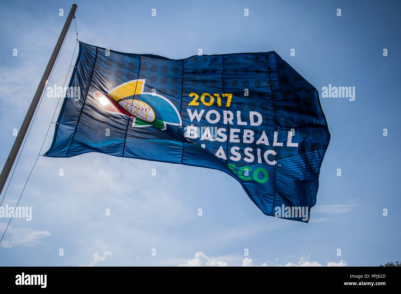 FLAG, Flag of World Baseball Classic BANDERA. Aspects prior to Puerto ...