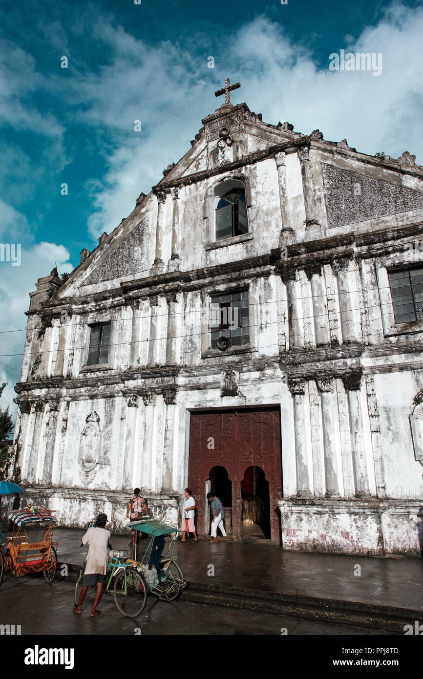 The sixteenth century Immaculate Conception Church in Guiuan, Visayas ...